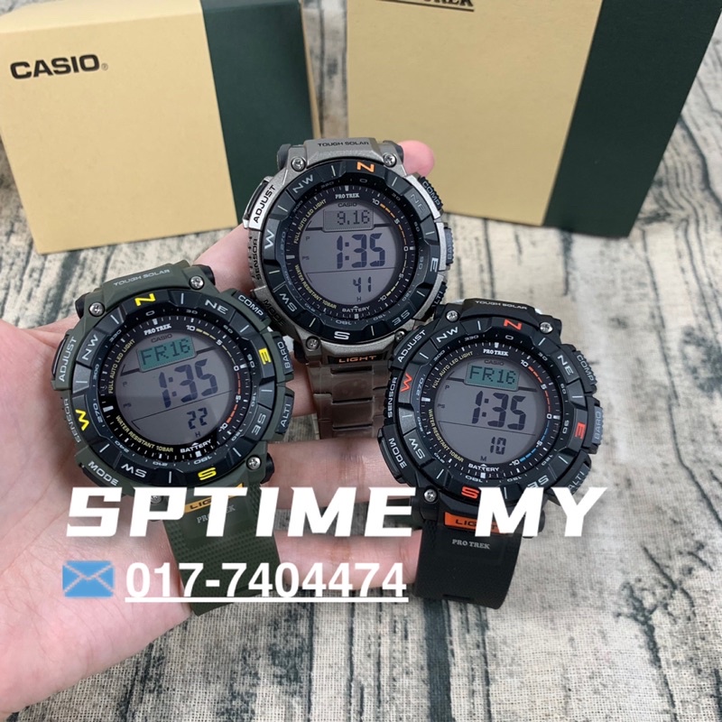 CASIO PROTREK PRG-340-1DR / PRG-340-3DR / PRG-340T-7DR / PRG-340-1D ...