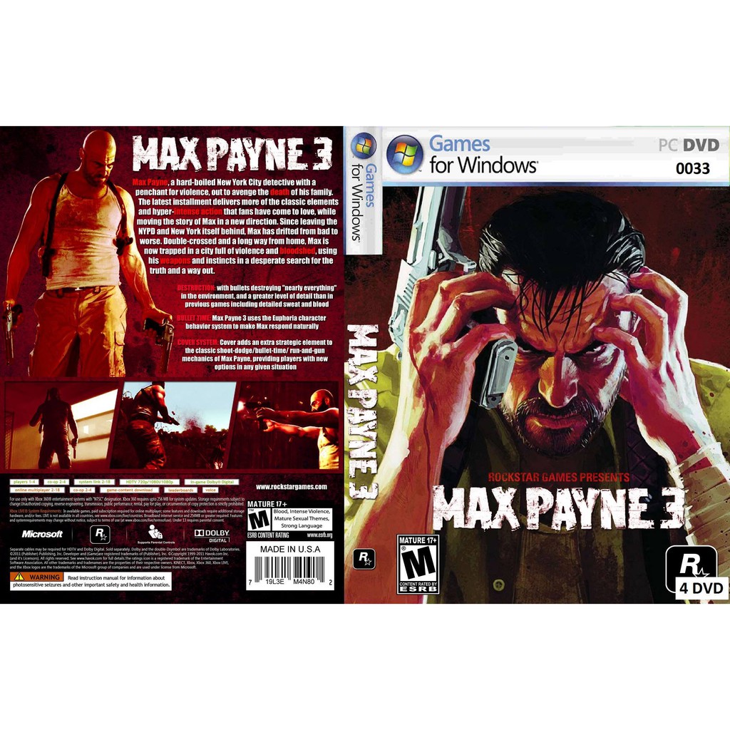 (PC) Max Payne 3 Complete Edition | Shopee Malaysia
