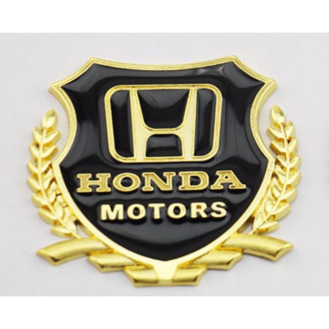 Set of 2 Honda Motors metal Logo car stickers - logohonda | Shopee Malaysia