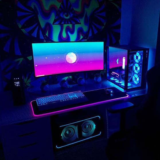 5050 (IP67)RGB PC SETUP/rgb lights/rgb led/gaming setup/work spaces ...