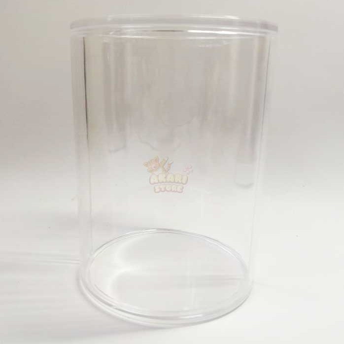 Cylindrical display box,figure,food,toys,dolls model display case box ...