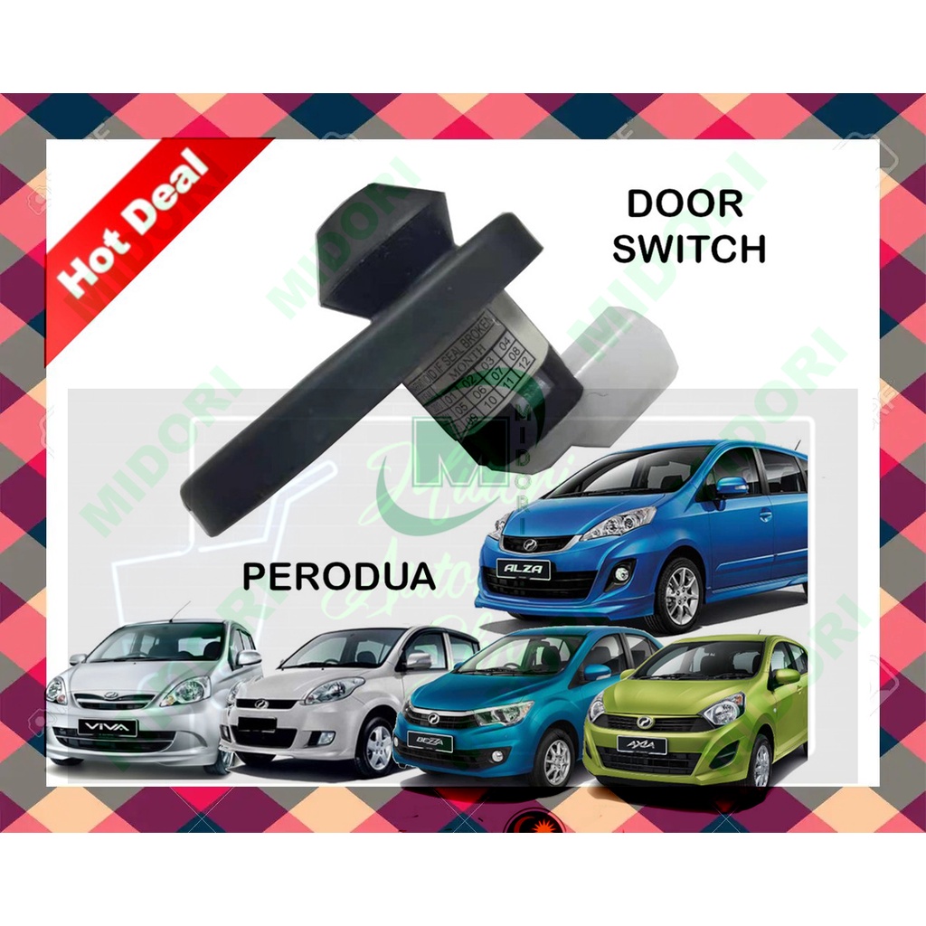PERODUA MYVI, VIVA, ALZA,TOYOTA AVANZA DOOR SWITCH (1 PC) | Shopee Malaysia