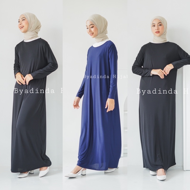 Cuff Inner Wear Gamis Dress Long Sleeve Hijab Jersey | Shopee Malaysia