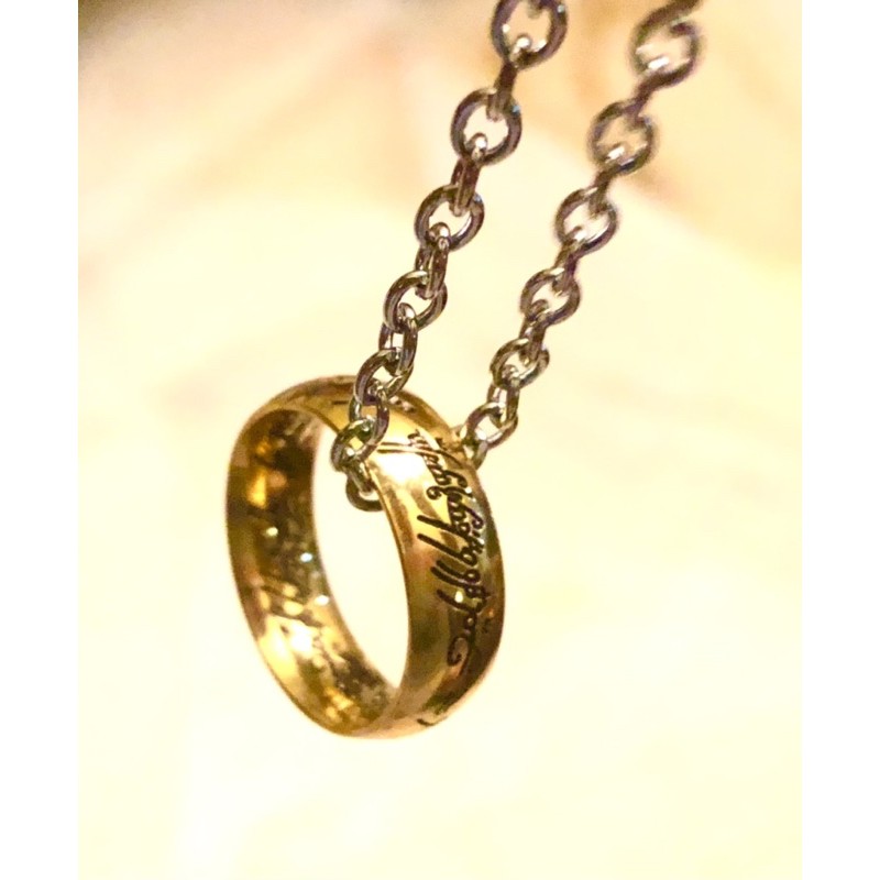 [Ready Stock Malaysia] Lord of the Rings The Hobbit One Ring with Chain ...