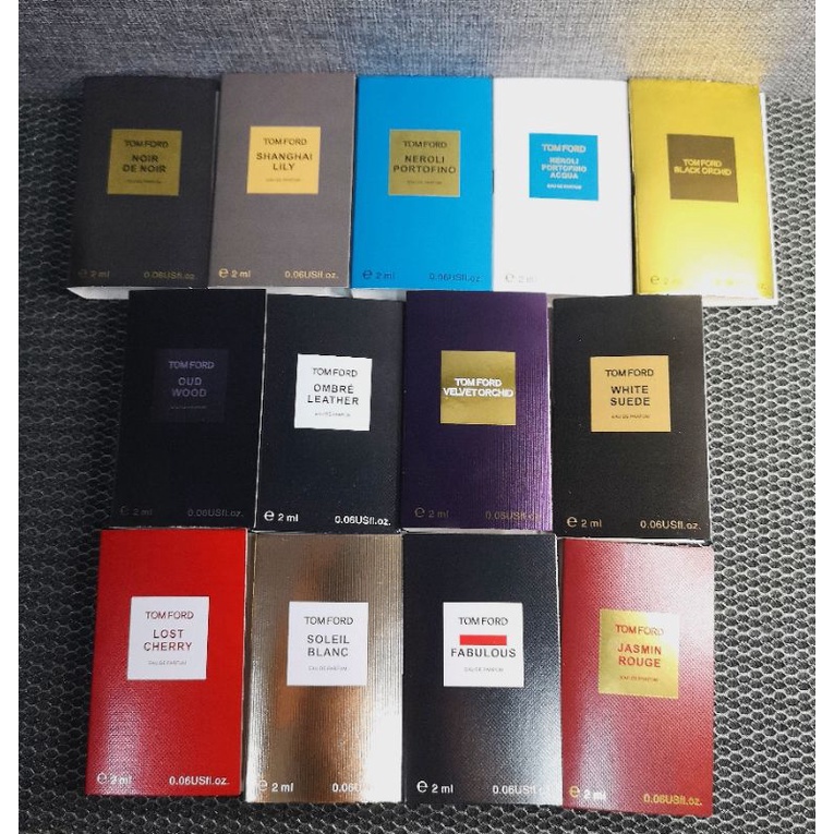 Vial Tom ford Perfume Tester Original 2ML | Shopee Malaysia