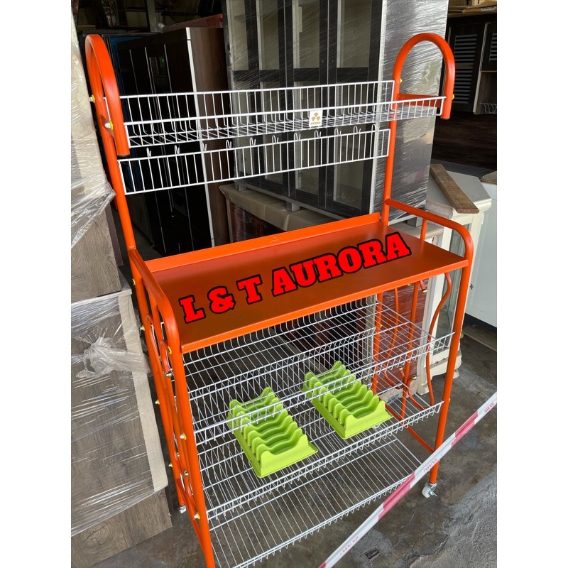 Original 3V Rak Pinggan Besi Beroda/ Cooper Steel Kitchen Dish/ Rak ...