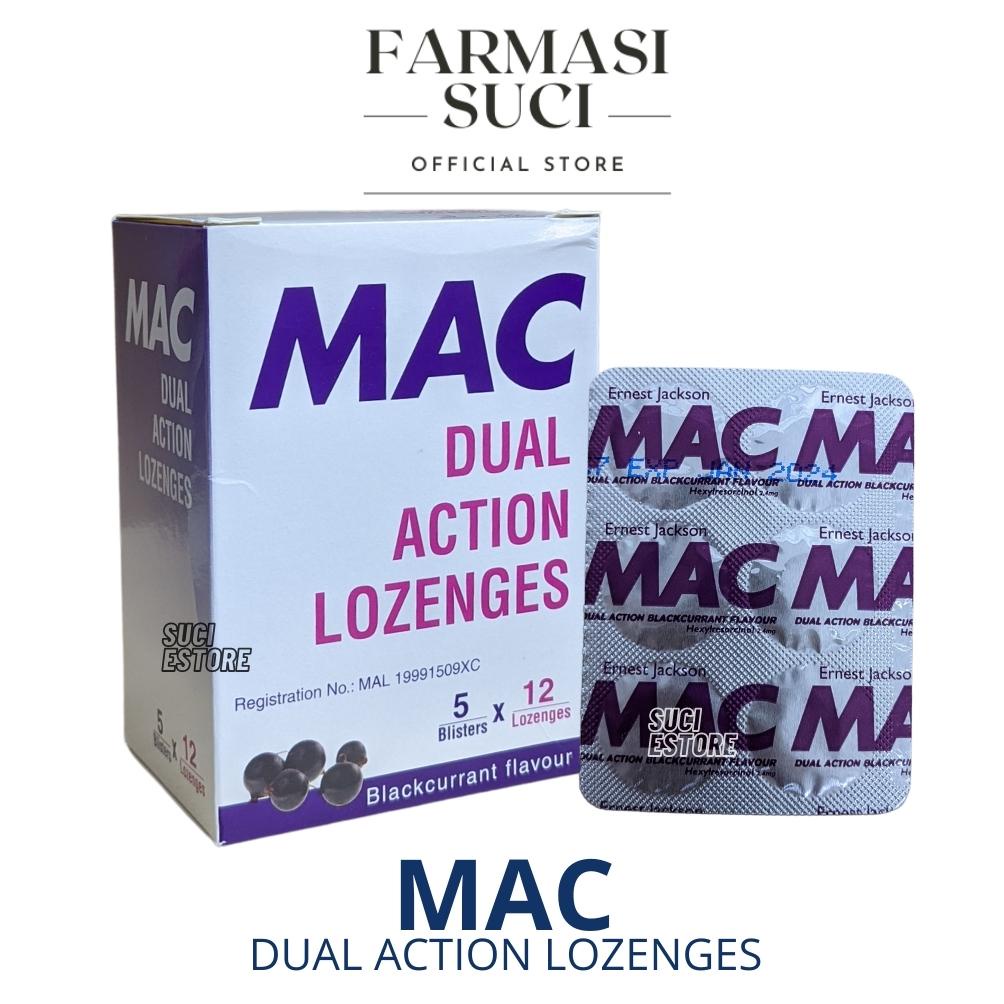 MAC Dual Action Lozenges 6's Blackcurrant Flavour | Shopee Malaysia