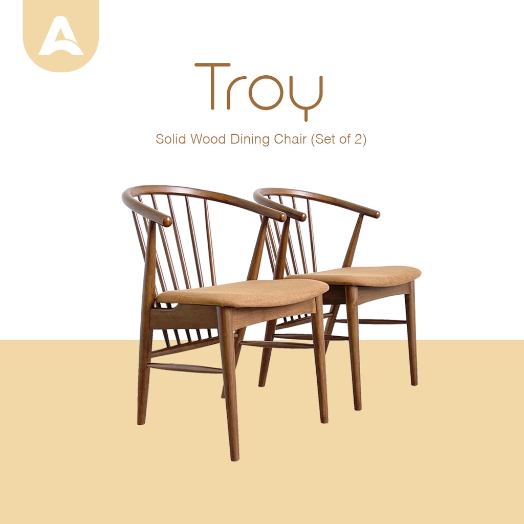 Arturo - Troy Dining Chair (Set of 2) | Shopee Malaysia