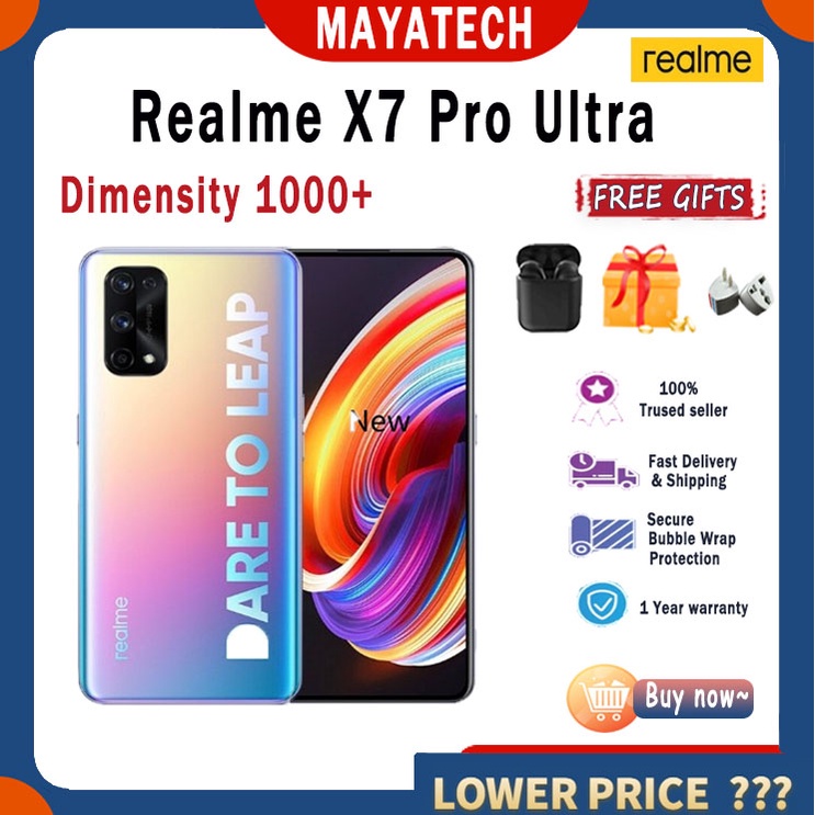 [ 2021 New ] Realme X7 Pro Ultra 5G / Realme X7 / X7 Pro Dimensity 1000 ...