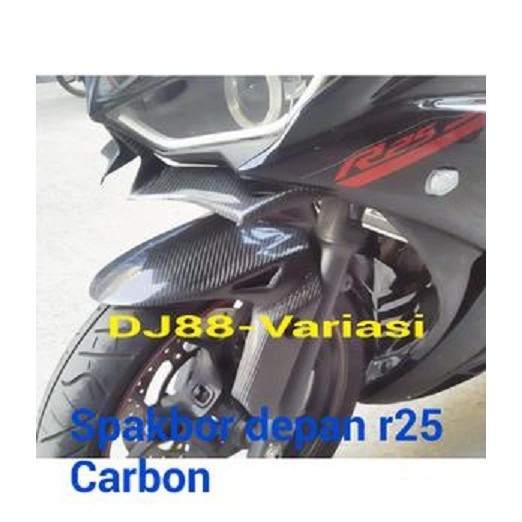 Yamaha R25 Carbon Kevlar Front Fender | Dj88 Variations | R25 ...