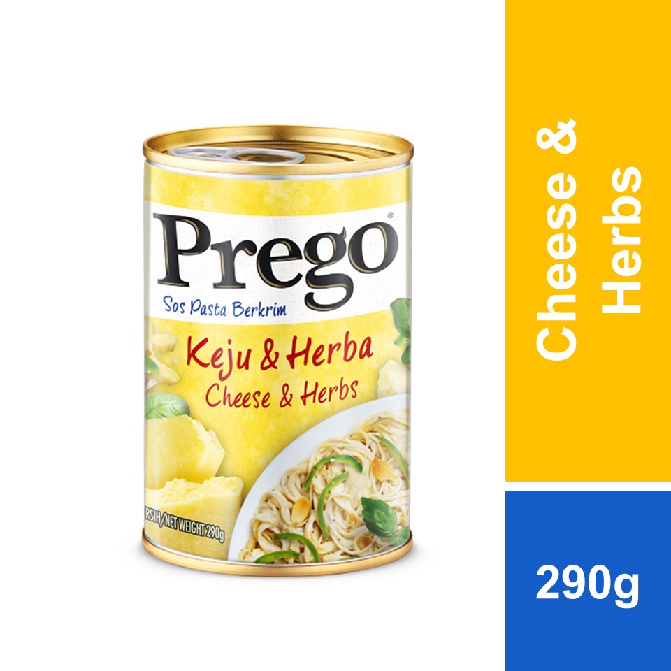 Prego Cheese & Herbs Pasta Sauce 290g | Shopee Malaysia