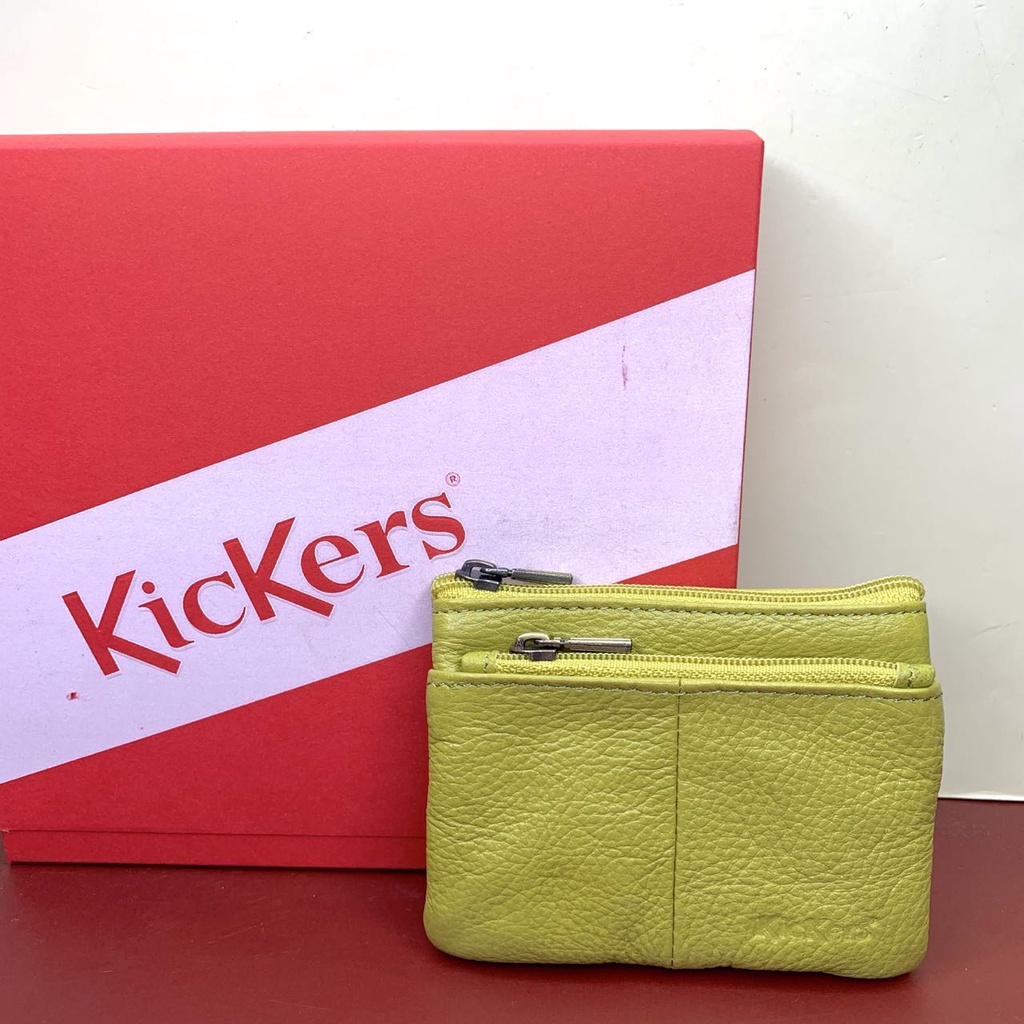 Kickers Coin Purse Wallet Original Genuine Leather 88369 | Shopee Malaysia