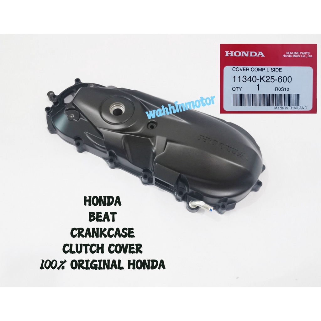 100% ORIGINAL HONDA BEAT BEAT110 V1 V2 V3 LH CRANKCASE CLUTCH COVER ORI ...