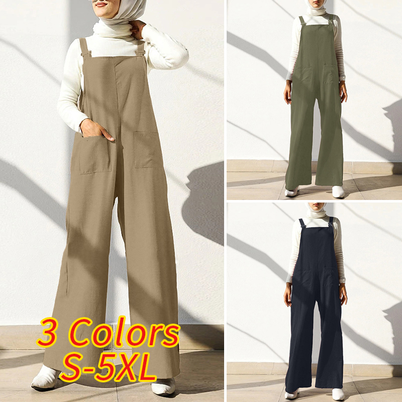 ZANZEA Women's Muslim Casual Fashion Square Collar Waistcoat Solid ...