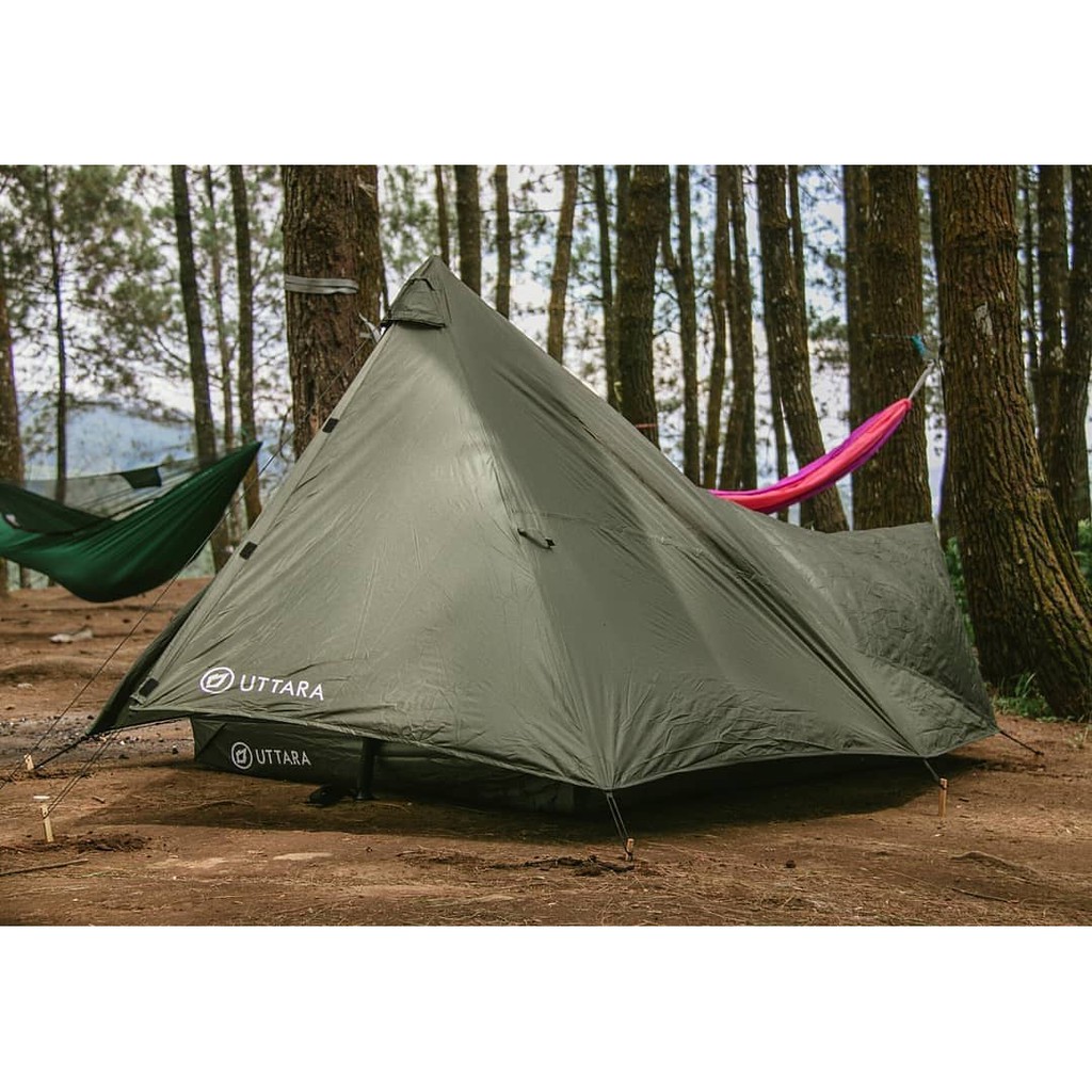 Uttara Ultralight Tarp Tent Medium (2 Person) | Shopee Malaysia