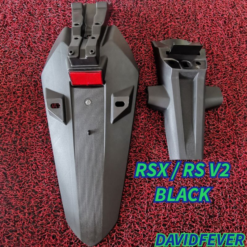 RS150 V1 / RS V2 / RSX REAR FENDER VIETNAM CARBON & BLACK / MANGAT ...