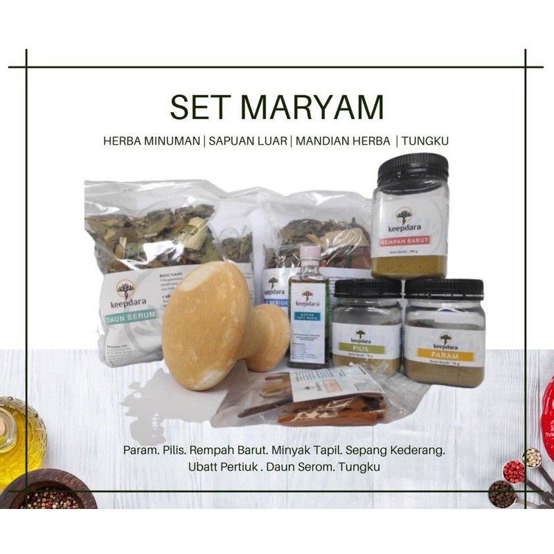 Set berpantang/bersalin by Keepdara(Set Maryam) | Shopee Malaysia
