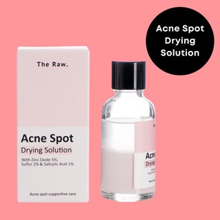 The Raw. Acne Spot Drying Solution 15ml/30ml | Shopee Malaysia