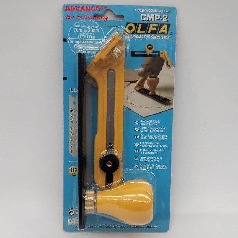 OLFA CUTTER (CMP-2) CIRCLE CUTTER (7CM-30CM) | Shopee Malaysia