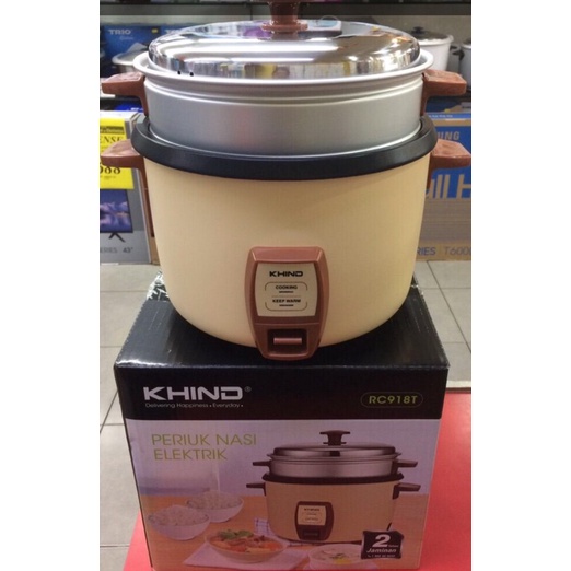 KHIND Rice Cooker 1.8L (RC918T) | Shopee Malaysia