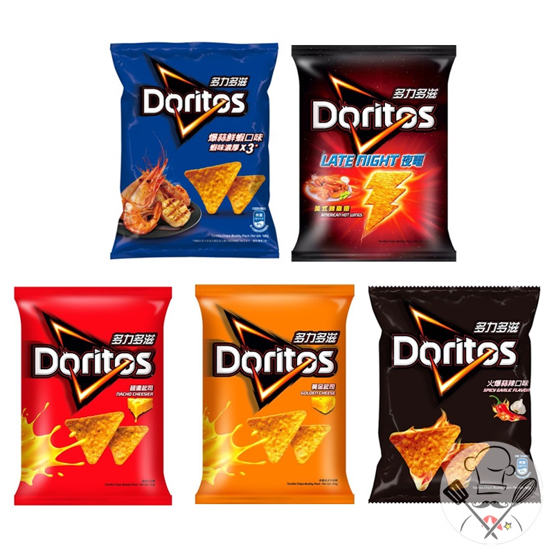 Doritos Golden Cheese/Super Thick Cheese/Pop Garlic Shrimp/Sichuan ...