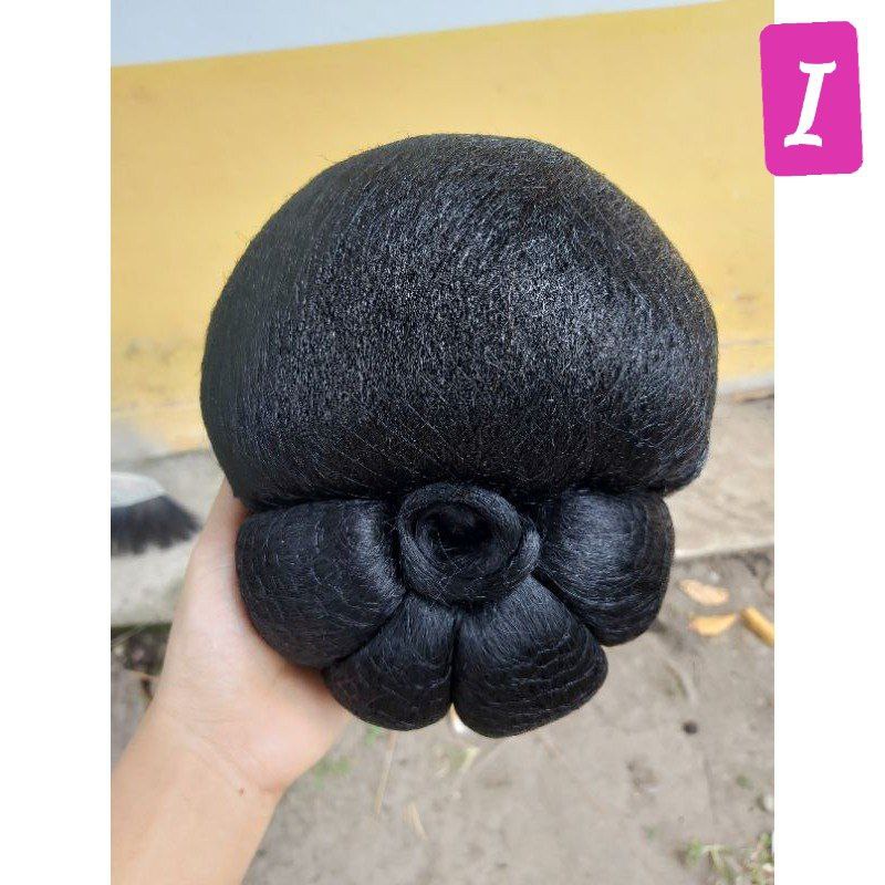 sanggul jawa konde jawa hair bun traditional jawa dewasa dan anak ...