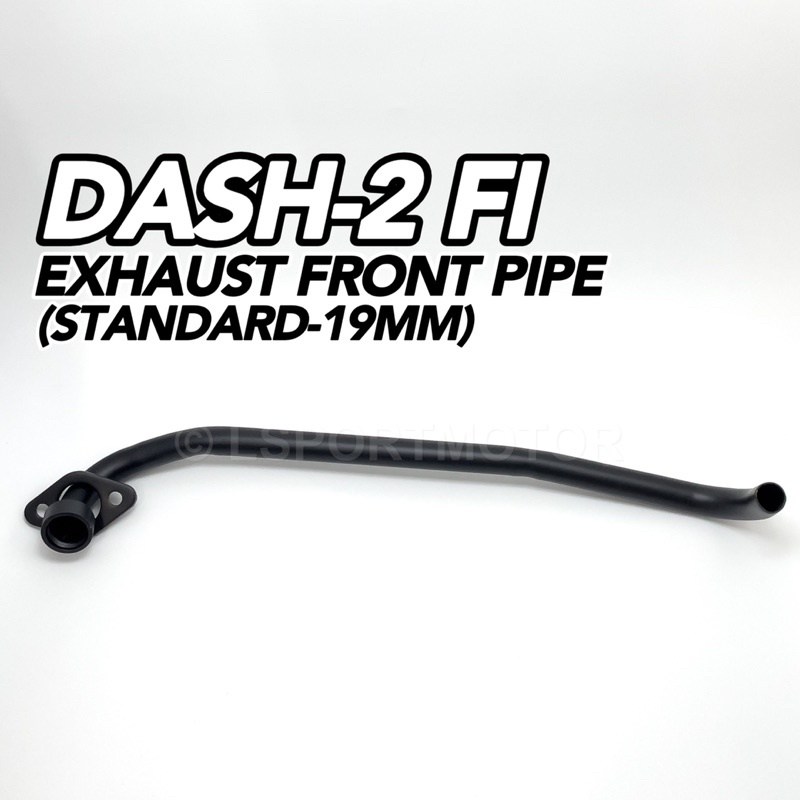 HONDA DASH-2 FI EXHAUST FRONT PIPE (STANDARD-19MM) EKZOS MUFFLER PIPE ...