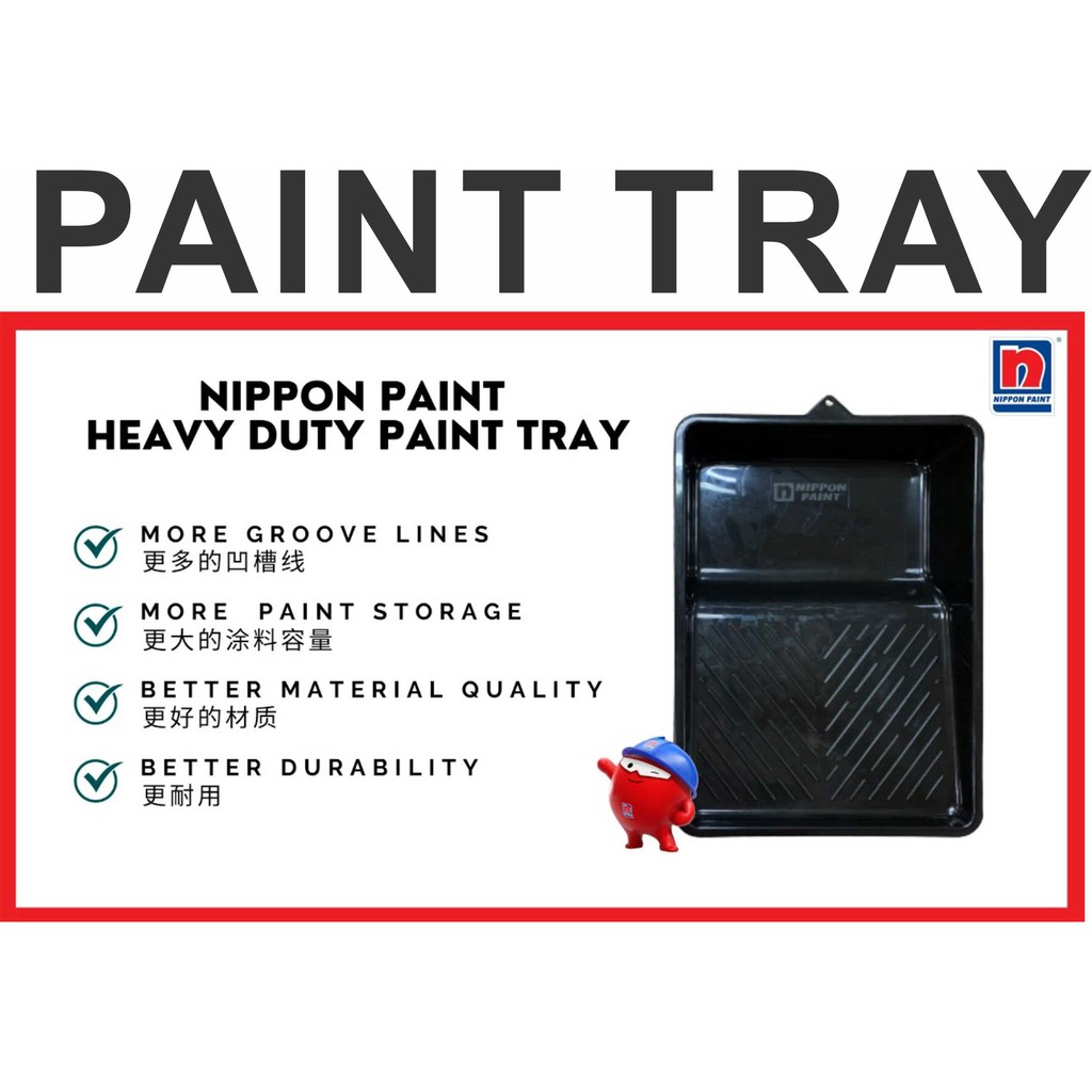 NIPPON PAINT Paint Tray / Takung Cat / Bekas Cat / 漆盘 / Dulang Cat ...