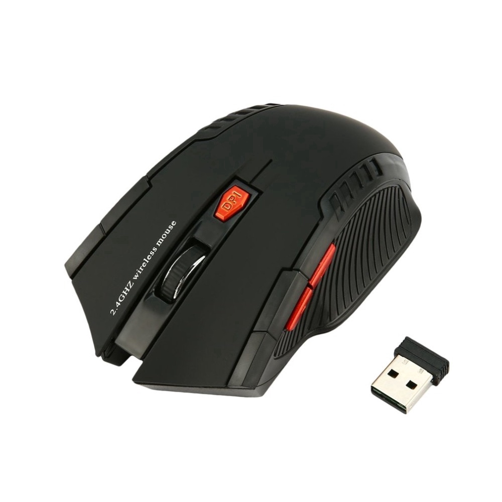 2.4GHz Wireless Optical Mouse Universal USB Gaming Mouse For Home ...
