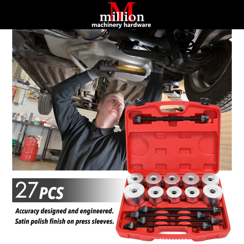 27pcs Set Car Bush Bushing Bearing Puller Removal Disassembly Tools ...