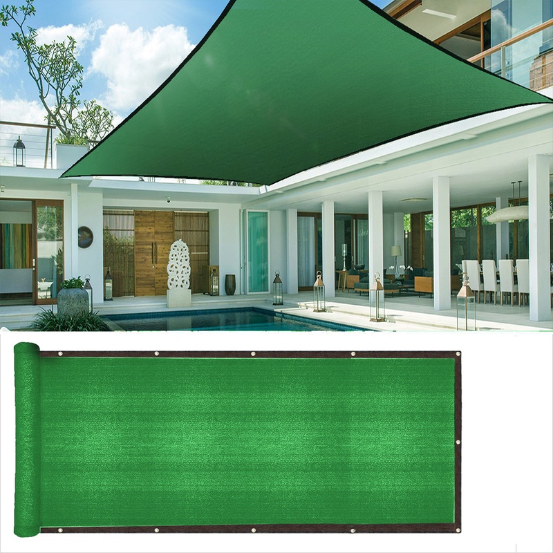 Green Balcony Sun Shade Mesh Canopy Awning Privacy Screen Window ...