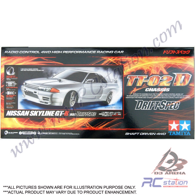 Tamiya TT02D #58605 - 1/10 Nismo R34 GT-R Z-Tune (TT-02D) Drift Spec [58605] | Shopee Malaysia