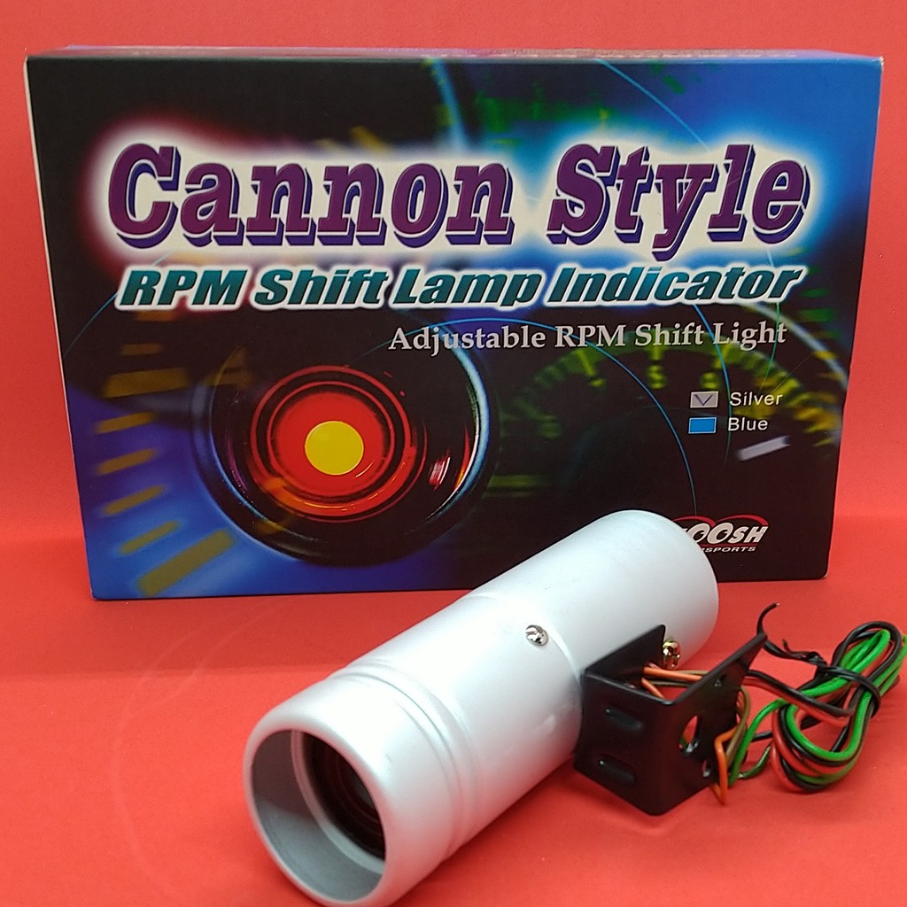 SWOOSH RPM SHIFT LIGHT LAMP INDICATOR CANNON STYLE CAN ADJUST RPM SHIFT ...