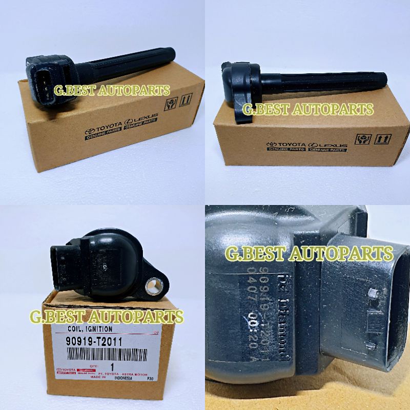 ORIGINAL TOYOTA IGNITION COIL VIOS NSP151 SIENTA NSP170 BEZZA 1.3 MYVI ...