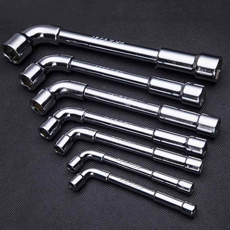 6mm-24mm Mirron finished L Shape Wrench L Type Pipe Wrench Vanadium ...