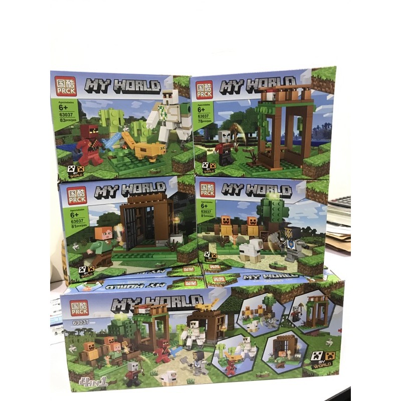 🔥🔥🔥MY WORLD MINECRAFT LEGOS 😉 | Shopee Malaysia