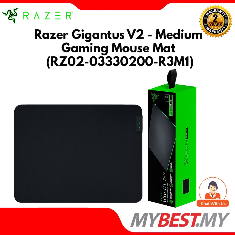 Razer Gigantus V2 -Medium Soft Gaming Mouse Mat - RZ02-03330200-R3M1 ...