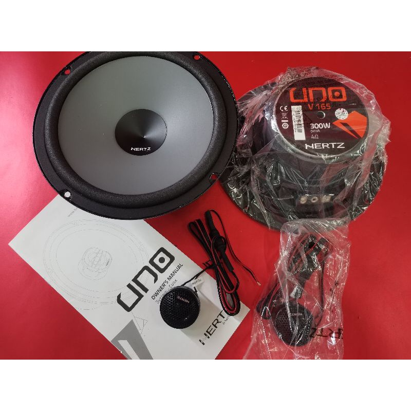 HOT Hertz K165 6.5" 300W UNO 2 Way Components Car Audio Woofer CAR speaker | Shopee Malaysia