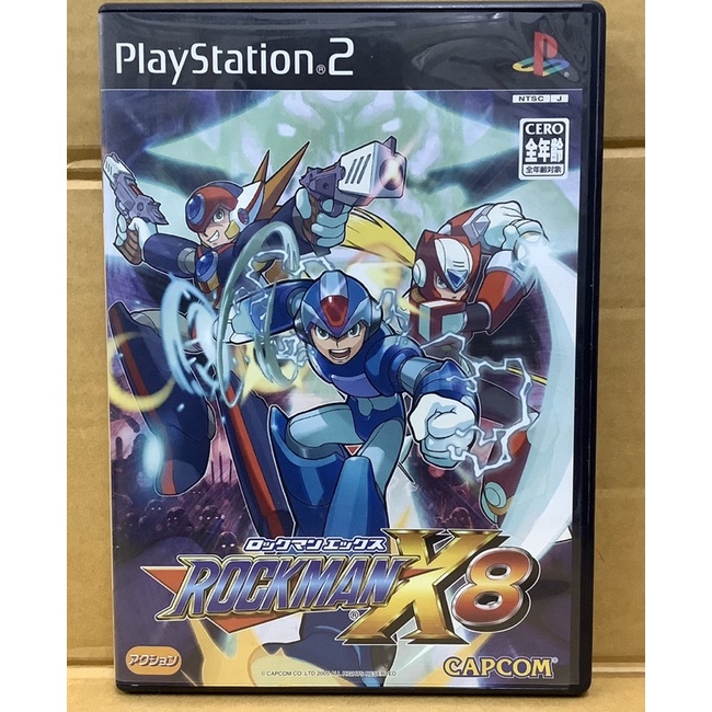 Original Disc [PS2] Rockman X8 (Japan) (SLPM-65730) X 8 Mega Man ...