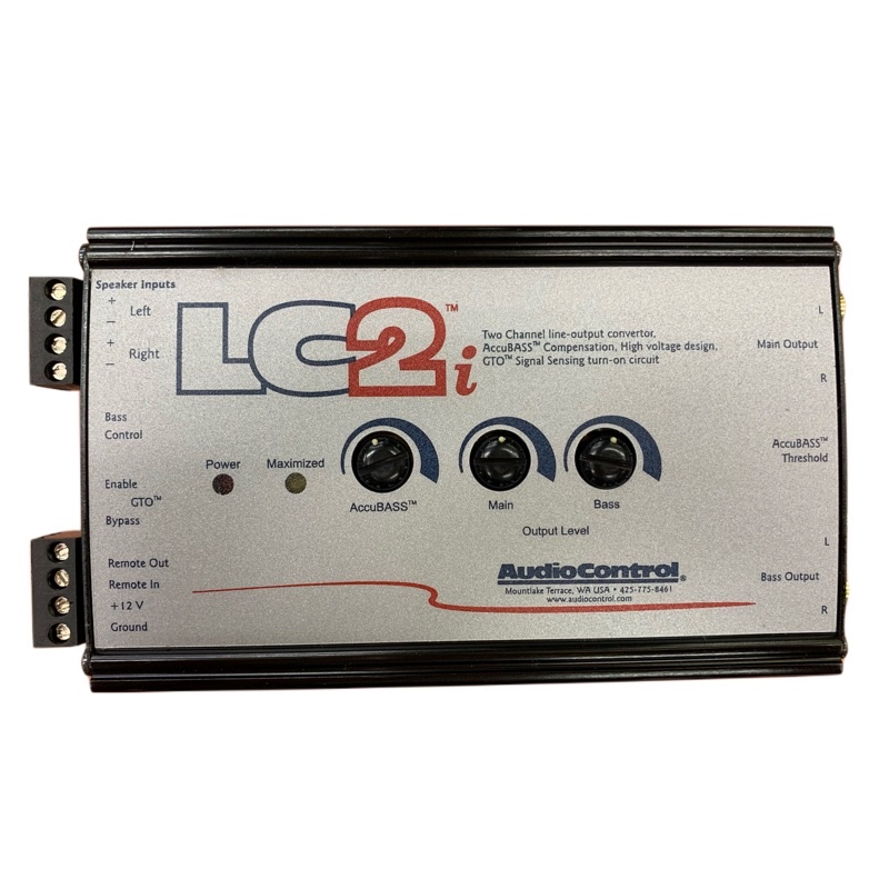 AudioControl audio Control LC2i 2 Channel Line Out Converter audio ...