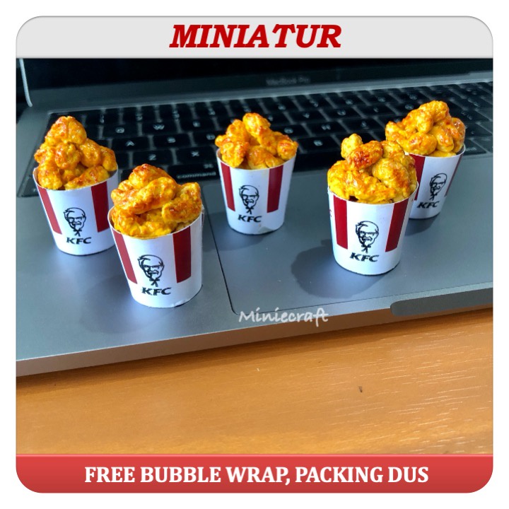 CUTE KFC BUCKET MINIATURE - MINI MAGNET REFRIGERATOR STICK FRIED ...