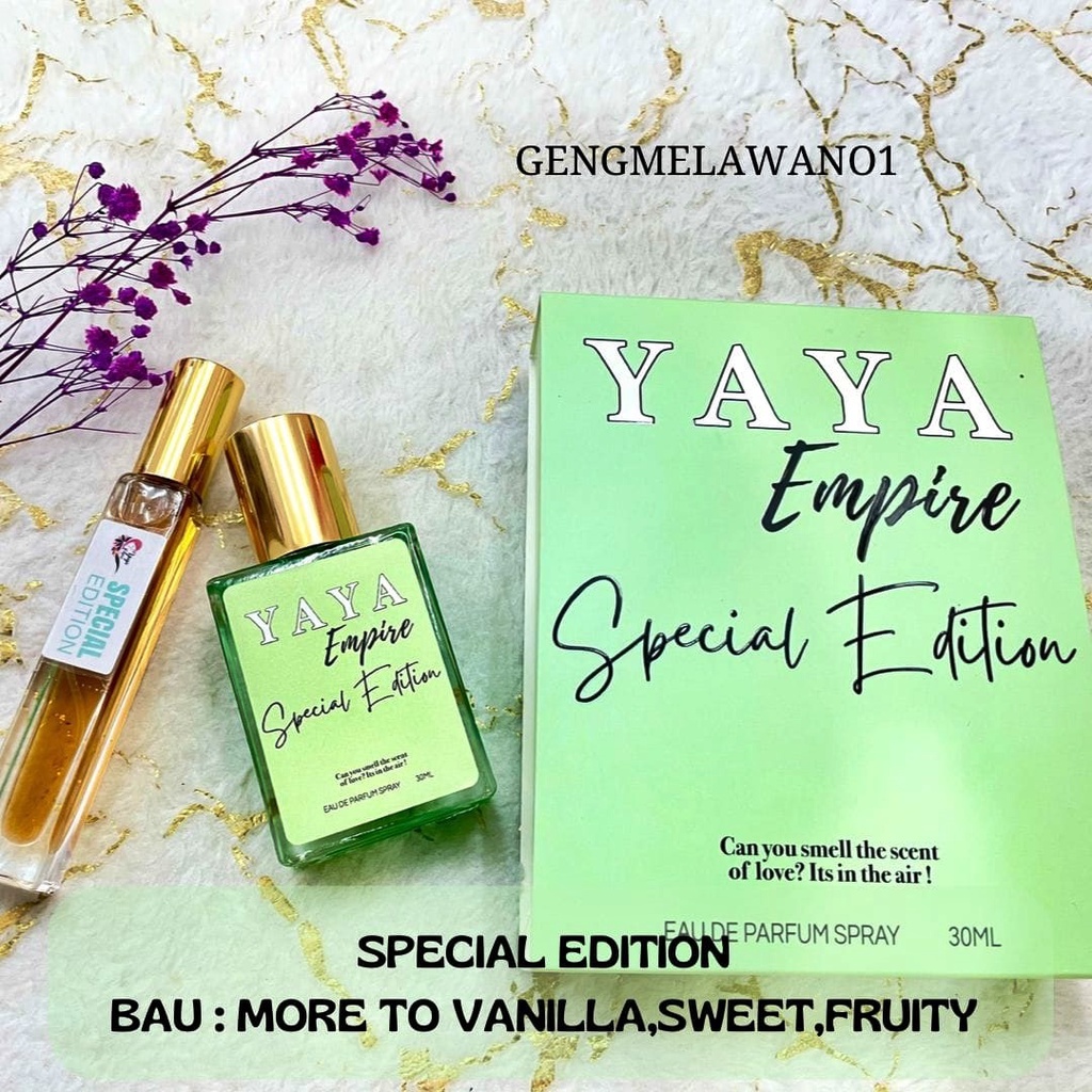 YAYA EMPIRE PERFUME WANGII / PRINCESS EDITION 30ml | Shopee Malaysia