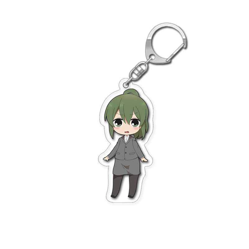 Cute Komi Can't Communicate Keychain Anime Keyring Cute Bag Pendant ...