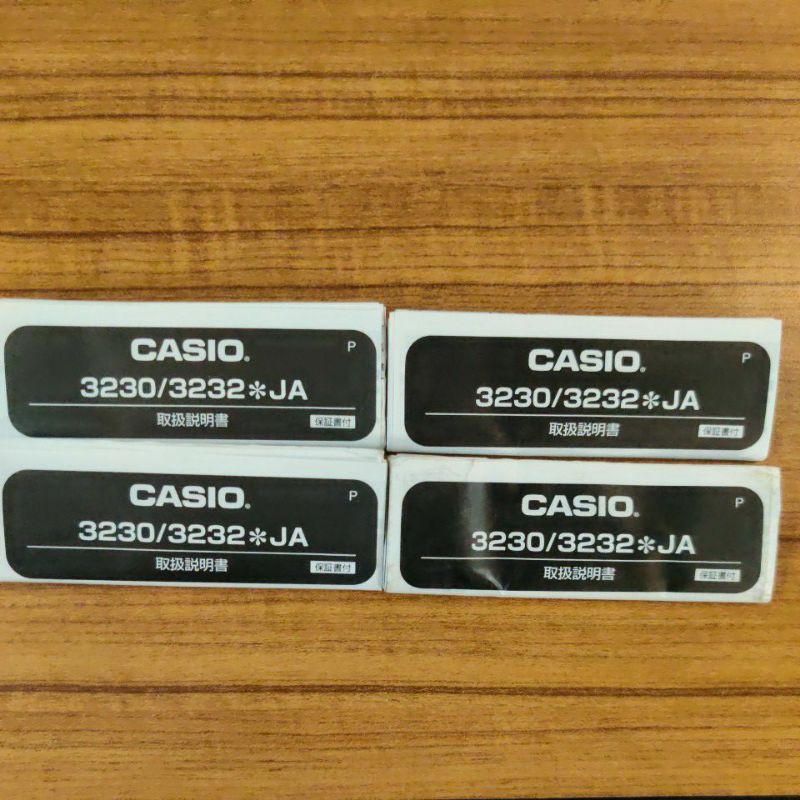 Casio G-Shock Manual (3230/3232*JA)- SALE BUY 5 FREE 2 | Shopee Malaysia