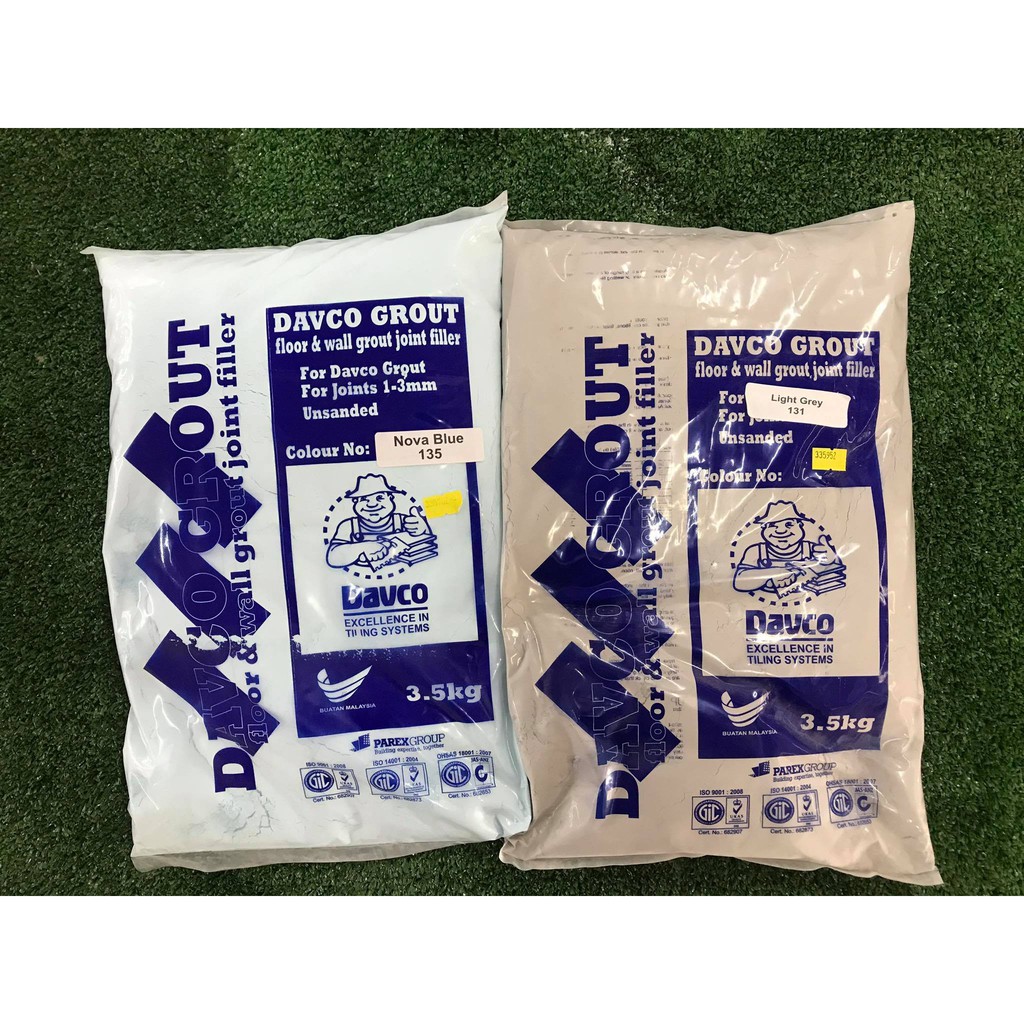 DAVCO COLOUR GROUT FOR TILE (3.5KG) | Shopee Malaysia