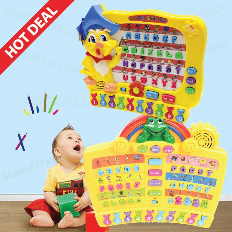 3+ Kiki Magic Academy Learning Talking Alphabet Number Baby Musical Toy ...