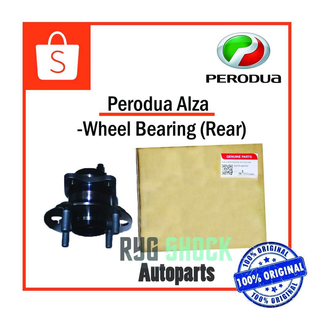 [Original Perodua Product] Perodua Alza Wheel Bearing Rear | Shopee ...