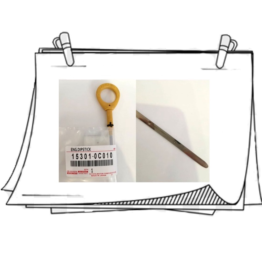 {JS} TOYOTA FORTUNER/INNOVA OIL LEVEL GAUGE/ENGINE OIL LEVEL DISPTICK ...