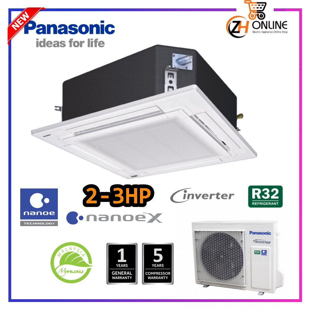 Panasonic Ceiling Cassette Air Conditioner Malaysia | Shelly Lighting