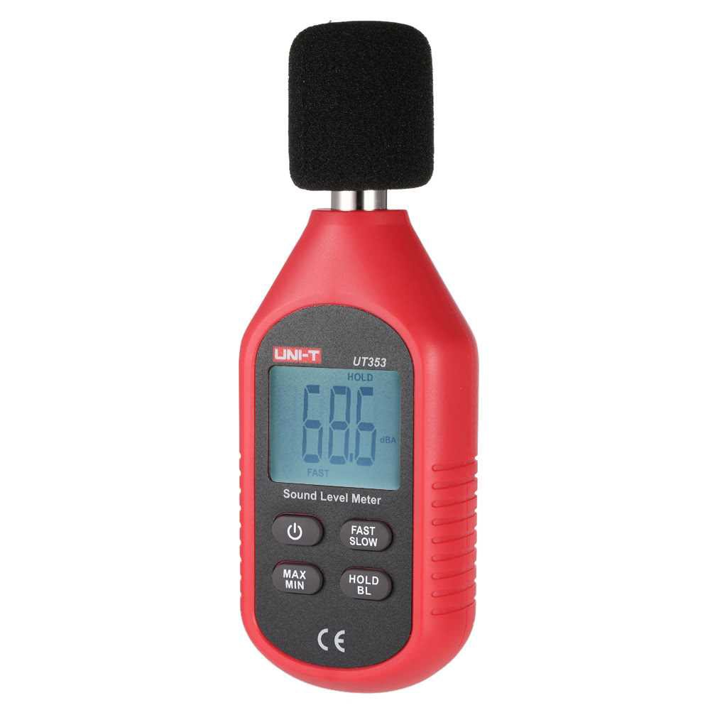 Uni T Ut353 Mini Lcd Display Digital Sound Level Meter Noise Measuring Instrument Decibel